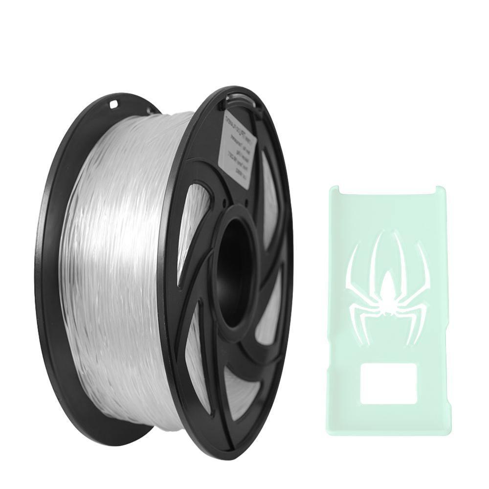 3D Flexible Clear TPU 3D Printers Filament, 1.75mm,Color Transparent ...